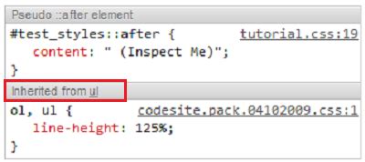 Google Chrome How To Detect CSS Inheritance Source Stack Overflow