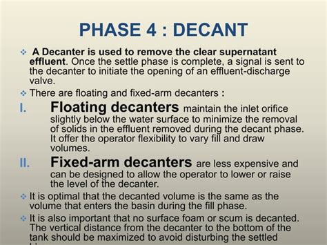 sequencing batch reactors pptx chemistry science