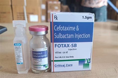 Cefepime 1gm Sulbactam 500mg Injection At ₹ 160 Vial Nanhera