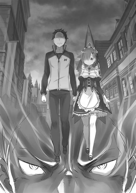 Manga Rezero Characters Subaru And Rem Main Characters Anime