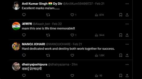 Fell Short Of Ias Officer Shares Picture Of Her Upsc Mains