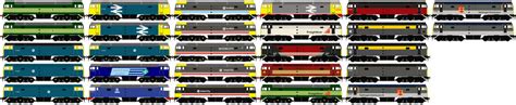 Br Class 47 Sprite Sheet By Train48 On Deviantart