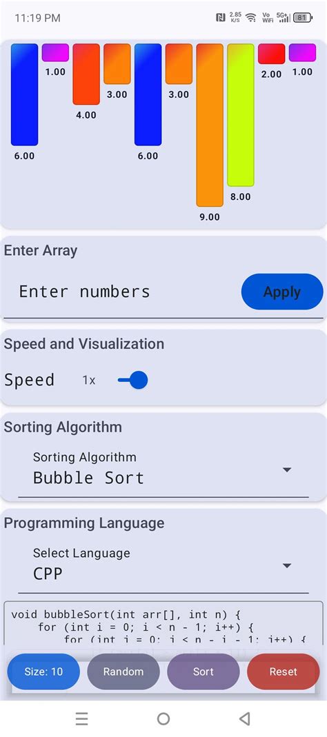 🚀 Sorting Visualizer In Jetpack Compose 🎨📊 I Built A Sorting