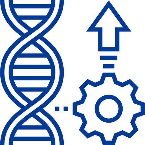 Gene Detailed Bright Lineal Icon Gene Detailed Bright Lineal Icon