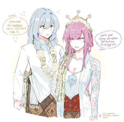 Trailblazer Kafka And Stelle Honkai And 1 More Drawn By Hinagi Fox