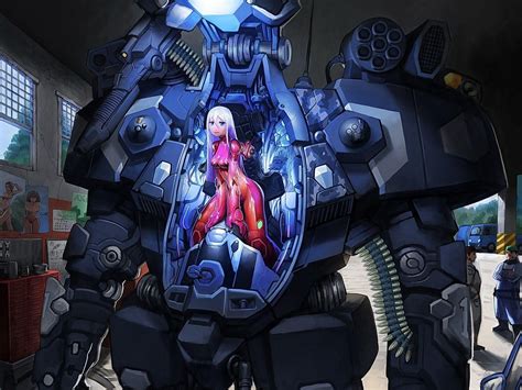 Mecha Girl Wallpapers Top Free Mecha Girl Backgrounds Wallpaperaccess