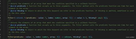 Typescript中arrayfilter的用法和ts中is的作用ts Array Filter Csdn博客