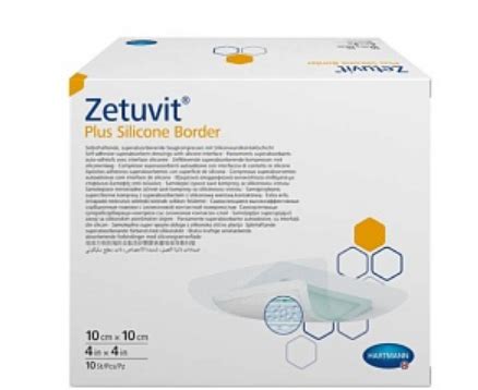 Купить Повязка суперабсорбирующая, стерильная Zetuvit® Plus Silicone ...