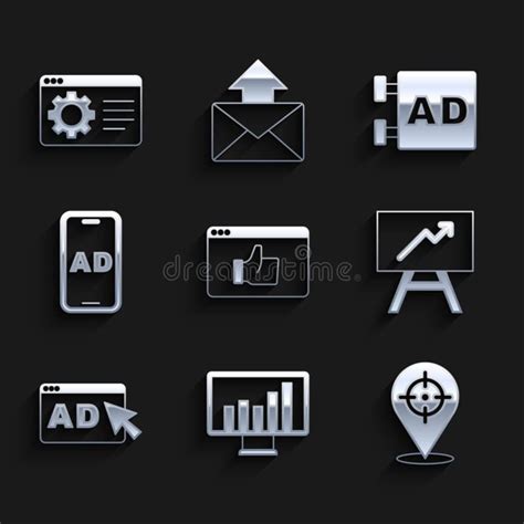 set customer product rating monitor with graph chart target board