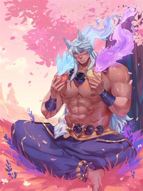 Sett And Spirit Blossom Sett League Of Legends Drawn By Punbun 4fun