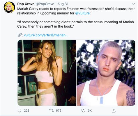 Eminem And Mariah Carey Relationship