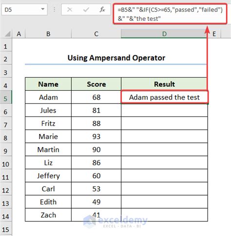 How To Add Text In An If Formula In Excel 6 Methods