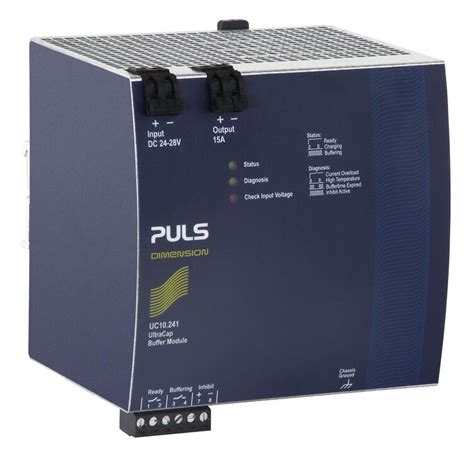 Buffer Module 24 V Dc With Super Capacitors Edlc Uc10241 Oem