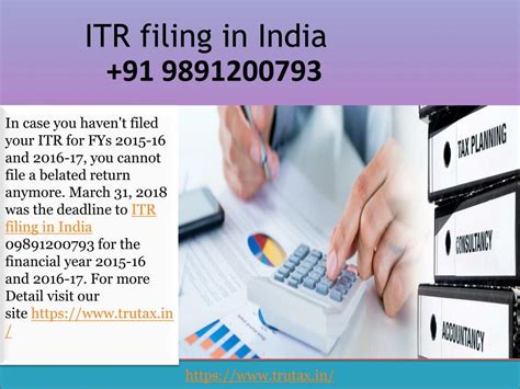 PPT Missed The March 31 Deadline To ITR Filing In India 09891200793