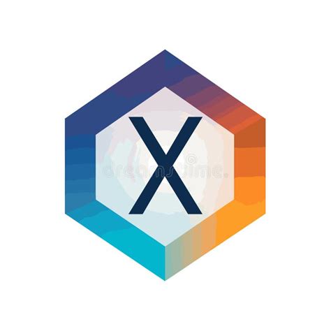 Ai Generating Software Filled Gradient Initial Logo Idea Stock Vector