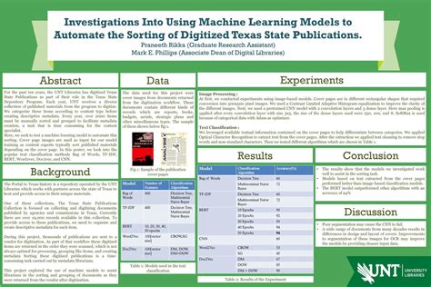 Investigations Into Using Machine Learning Models To Automate The Sorting Of Digitized Texas