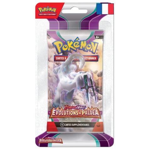 Pokémon Booster Sous Blister Ev02 Evolutions à Paldéa