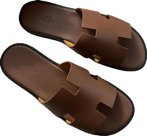 Hermes Izmir Leather Sandals Shopstyle
