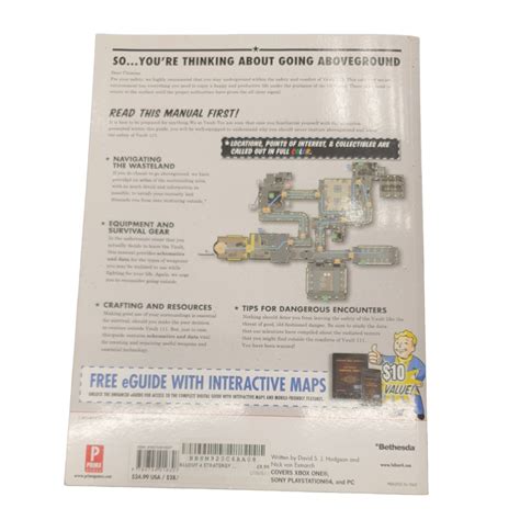 Pre Owned Fallout 4 Strategy Guide Own4less
