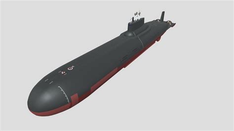 Typhoon Class Submarine