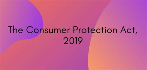 Consumer Protection Act 2019 Summary Download Pdf Rajras Ras Exam