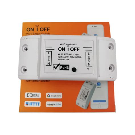 SCW NF101 Basic Wifi Switch DIY Wireless Remote Domotica Light Smart Home Automation Relay