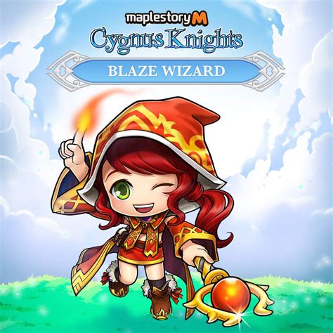 Maplestory M Blaze Wizard 💫 Magician แห่งไฟ Cygnus