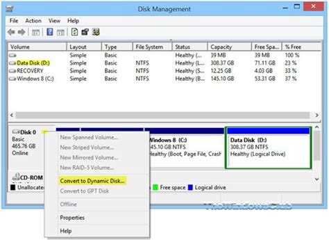 How To Convert Basic Disk To Dynamic Disk In Windows 11 10