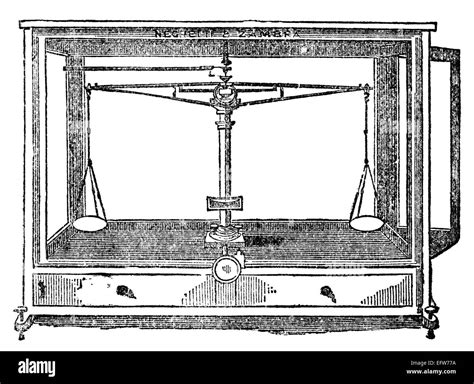 Analytical Balance Drawing