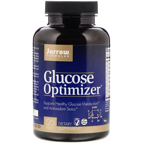 Jarrow Formulas Glucose Optimizer 120 Tablets Byclue
