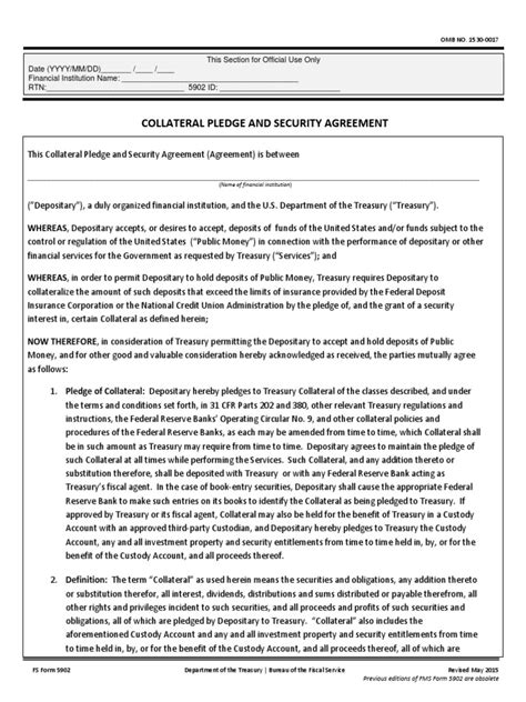 Collateral Pledge Agreement Pdf Securities Finance Security