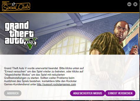 Game Crashing After Few Seconds Of Loading Screen Client Rage