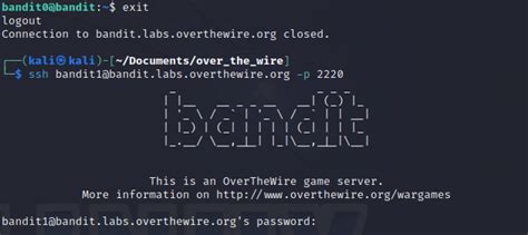 Overthewire Bandit — Level 0 → Level 1 By Mike Zylka Medium