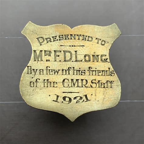 South Africa Sa Cape Mounted Rifles Badge Presented To Mr Fdlong
