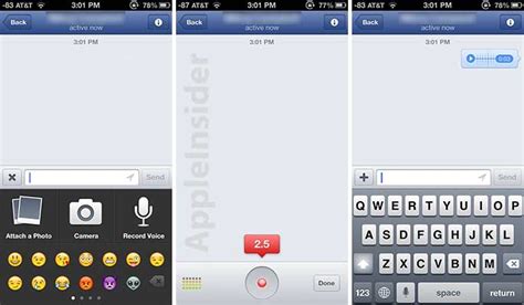 Facebook Updates Messenger App With Voice Messages Voip Calling In