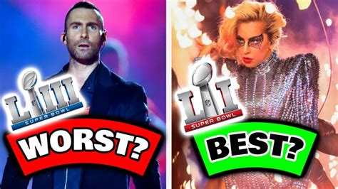 5 Worst Super Bowl Halftime ShowsAnd The 5 Absolute Best