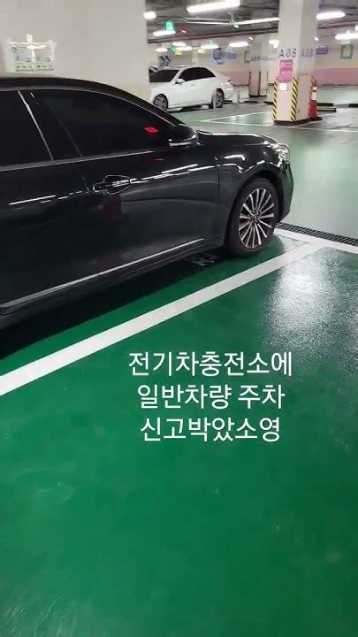 전기차 충전구역에 일반차량 주차하면 신고 때리겠소영 Youtube