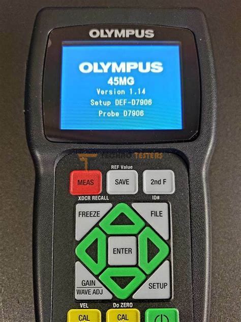 Olympus 45mg Machinist Tools Ultrasonic Thickness Gage Techno Testers
