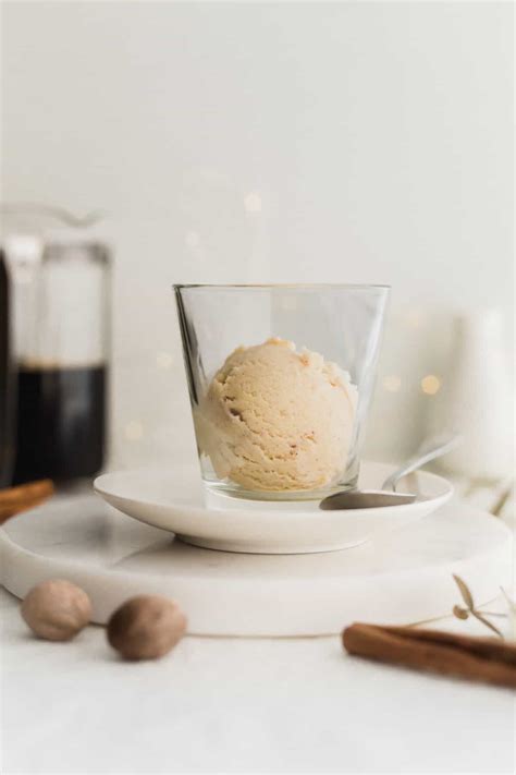 Eggnog Affogato Sift And Simmer