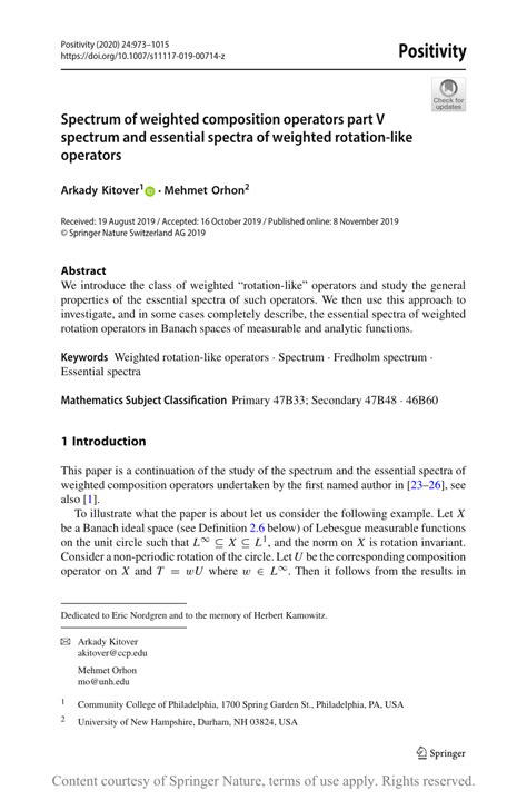 Spectrum Of Weighted Composition Operators Part V Spectrum And