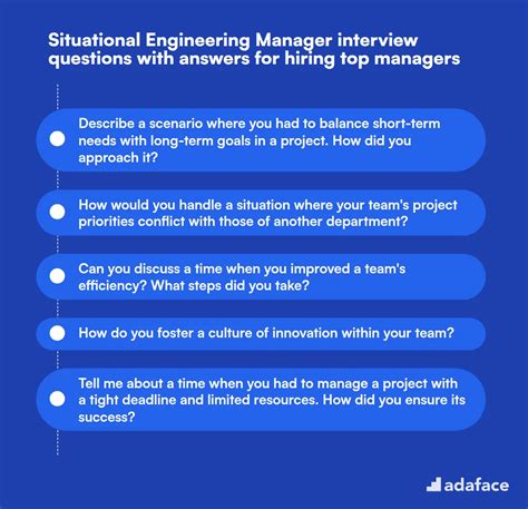 72 Engineering Manager Interview Questions