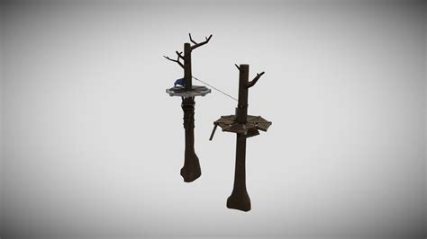 Double Tree Treehouse Download Free D Model By Sno Edialpleijter D A Sketchfab