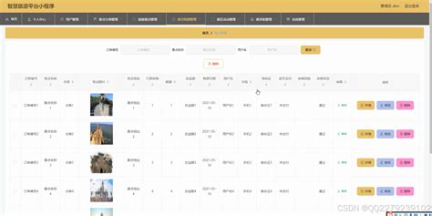 073java jsp ssm springboot智慧旅游平台系统小程序旅游景点景区购票景区活动（源码 文档 ppt 运行视频 讲解视频