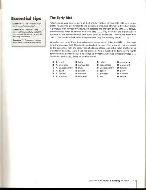 SOLUTION Exam Essentials Proficiency Practice Test 1 With Key Studypool