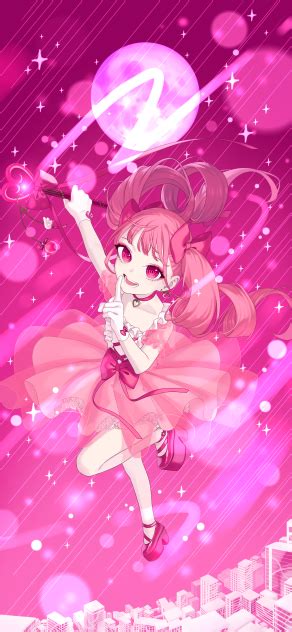 ピンクの魔法少女 Ibispaint