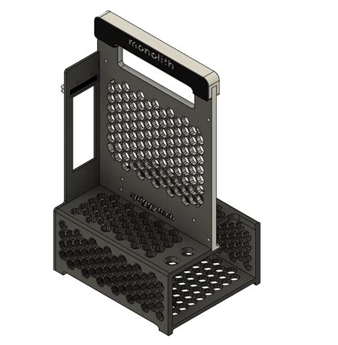 3d Printed Open Frame Chassis I Named It Monolith R Sffpc