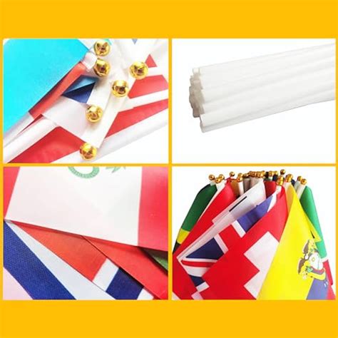 Philippine Flaglets Hand Waving Flag Nylon Philippine Small Handle Flag