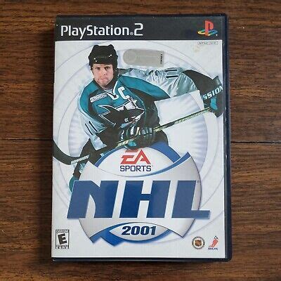 Nhl 2001 Sony Playstation 2 2000 Owen Nolan San Jose Sharks