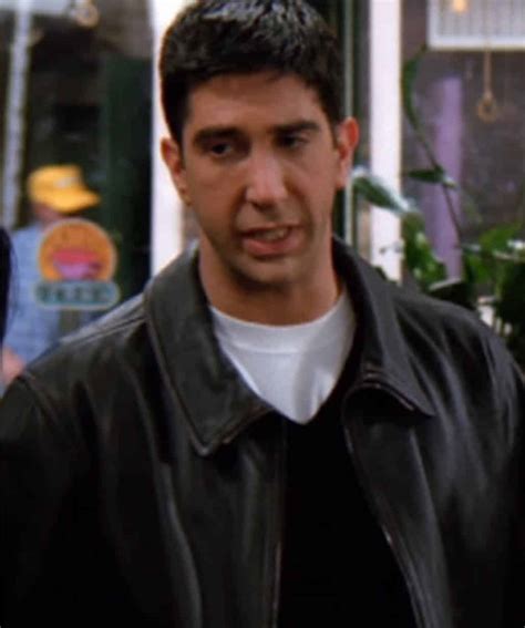 Ross Geller Friends David Schwimmer Leather Jacket Usa Leather Factory