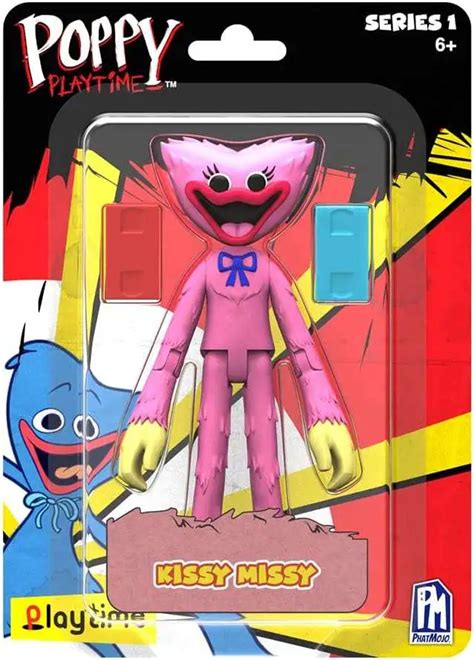 Poppy Playtime Series 1 Kissy Missy 5 Action Figure Phat Mojo Toywiz